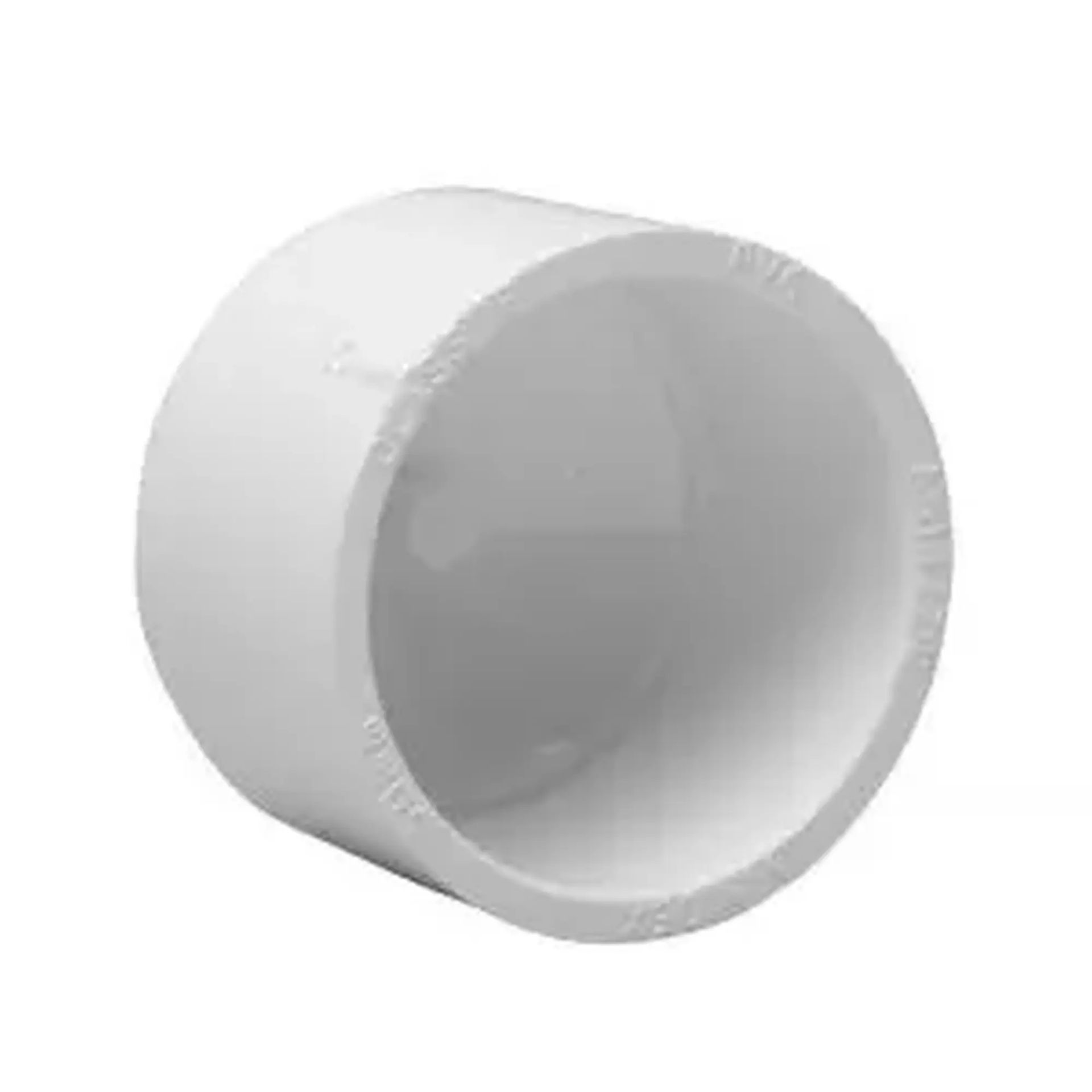 PVCEC100-V 100mm PVC End Cap PN18 (Slip) (CAT6) | Bidgee Pumps & Irrigation