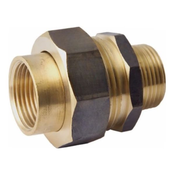 Brass Barrel Union Male BSP x Female BSP | Bidgee Pumps & Irrigation